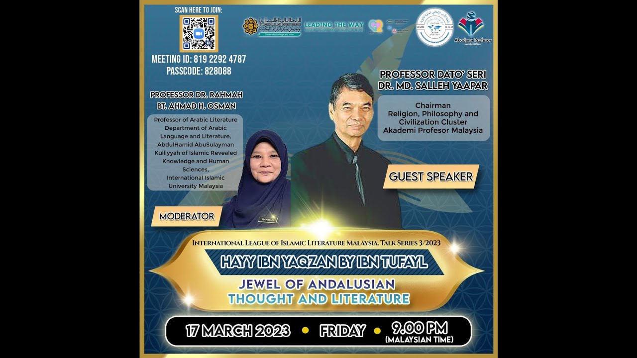 RABITAH AL-ADAB AL-ISLAMI TALK SERIES 2023 - YouTube