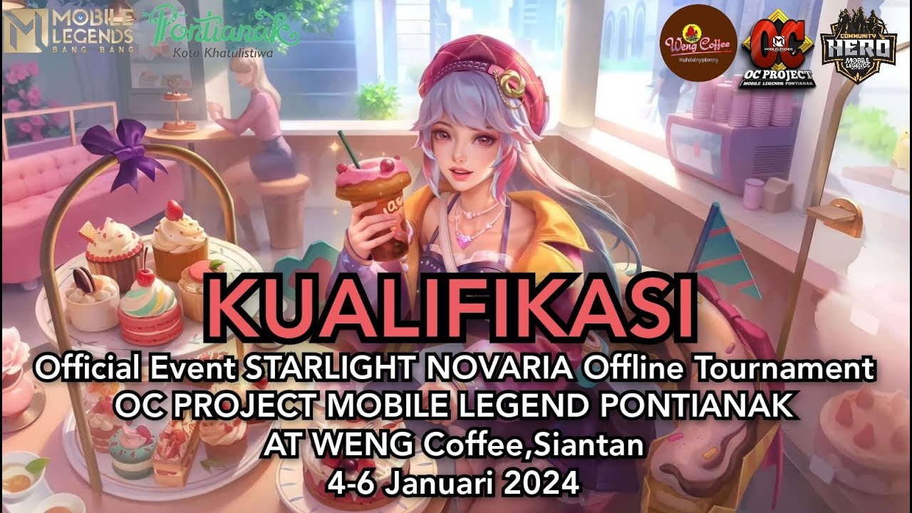 KUALIFIKASI | OFFICIAL EVENT STARLIGHT NOVARIA OFFLINE TOURNAMENT|OC ...