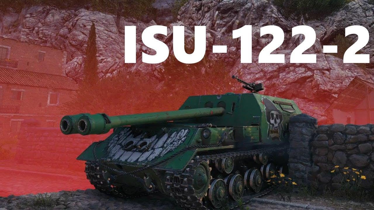 ISU-122-2 this tank is wonderful 6Kills and almost 5K DAMAGE Literally joking wot complete 4K ...