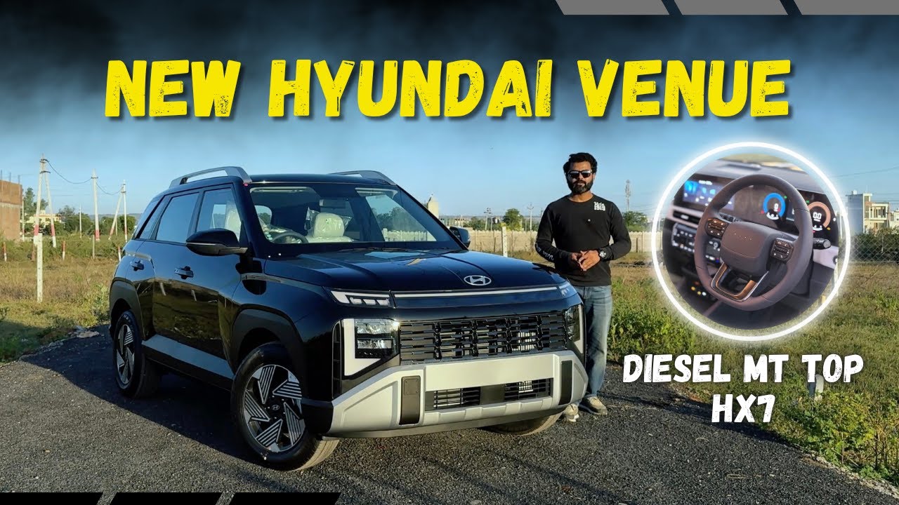 New Hyundai Venue HX7 Diesel MT | Top Variant | Value For Money ...