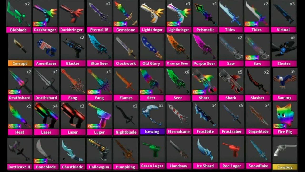 MM2 GIVEAWAY! ( Closed ) - YouTube