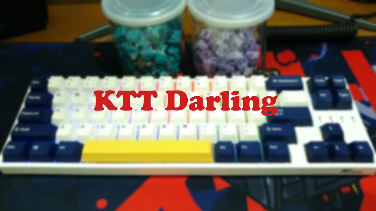 Keyboard Soundtest #15 - KTT Darling Switch w/ Finalkey V65, RK68 Plus ...