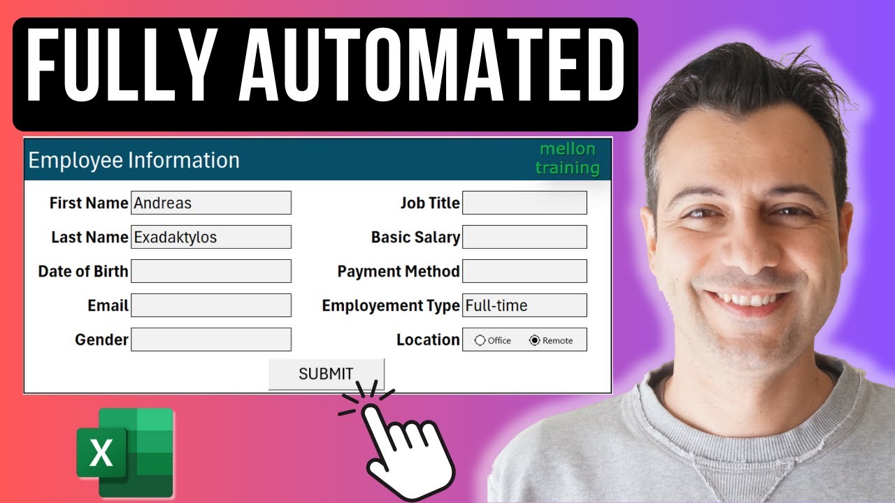 How To Create A Fully Automated Data Entry Form In Excel In 4 Steps 8358