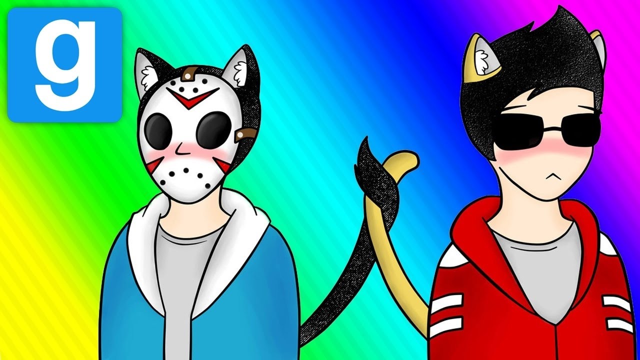 VanossGaming Vanoss: Gmod Deathrun Funny Moments - CAT FIGHT! (Garry's ...