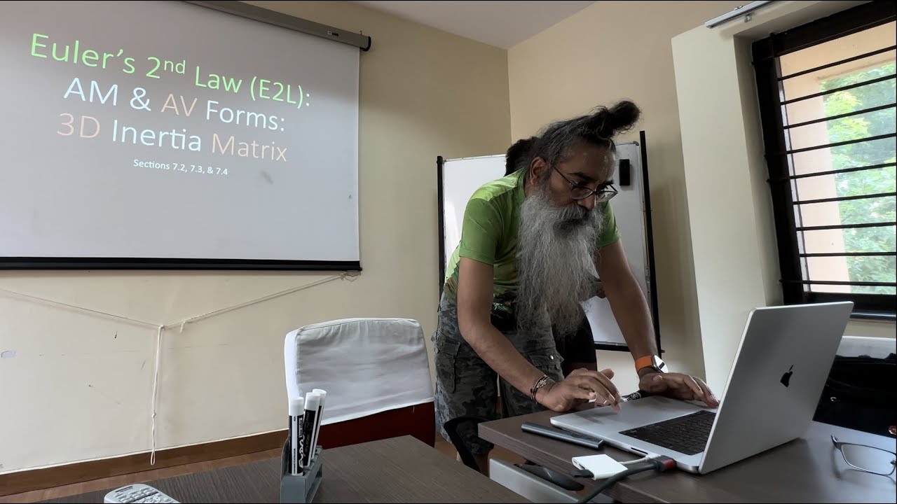 Euler’s Nonlinear Dynamical Equations & 3D Inertia Tensor: Confab#17 ...