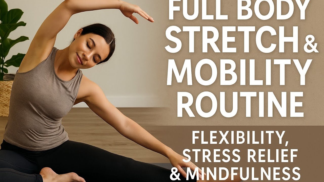 Yoga stretch Full Body Stretch & Mobility Routine for Flexibility ...