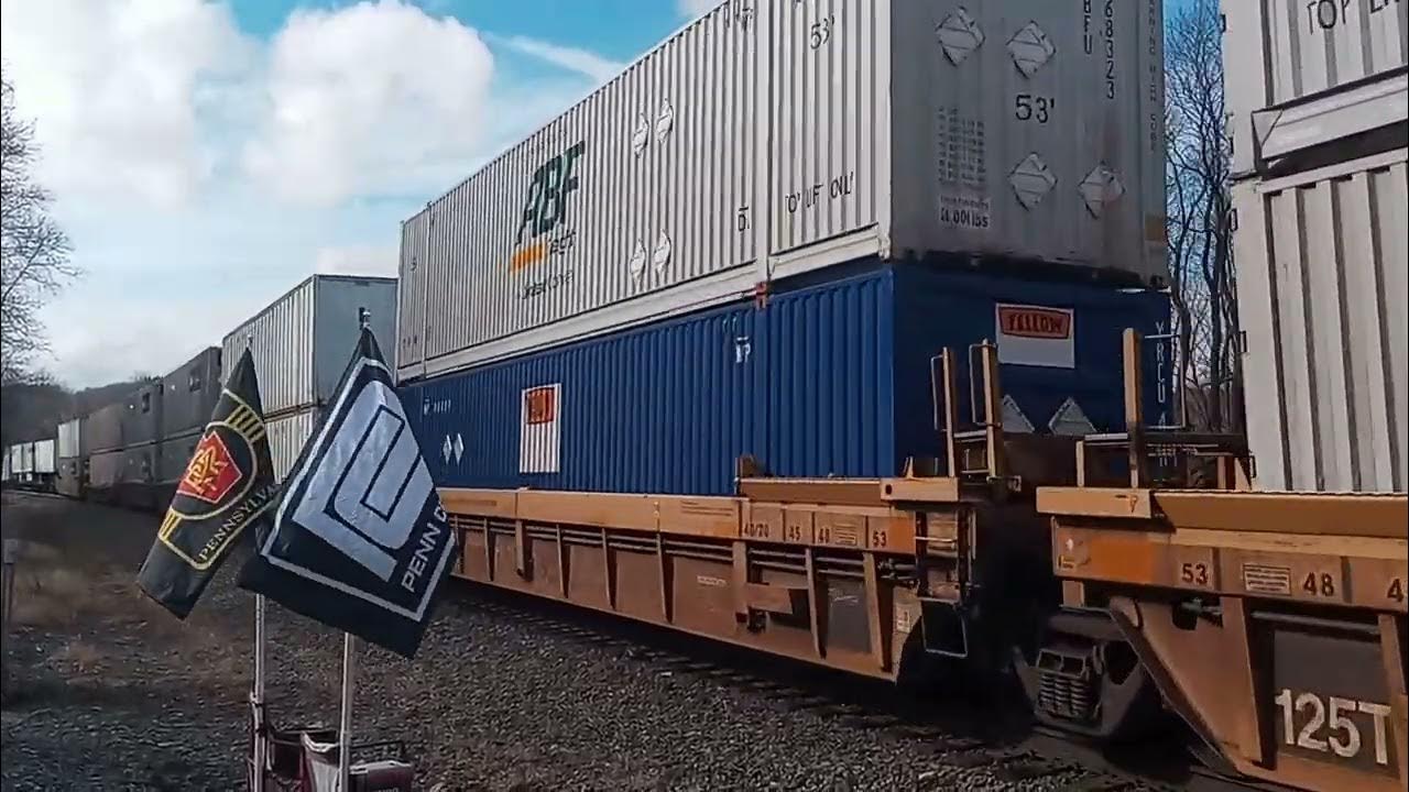 NS 26X EB Intermodal NS 4115/9751 - YouTube