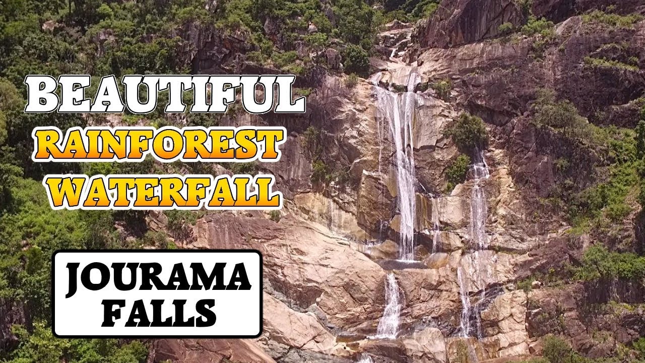 Rainforest Waterfall : Jourama Falls in Australia. Hiking To The ...