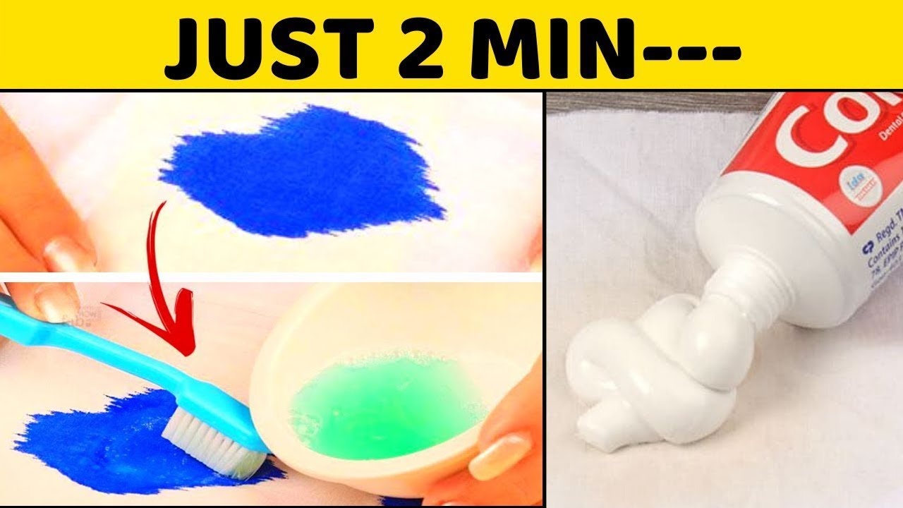 Remove Ink Stains from Clothes with Toothpaste After It Is Dry - Mr ...