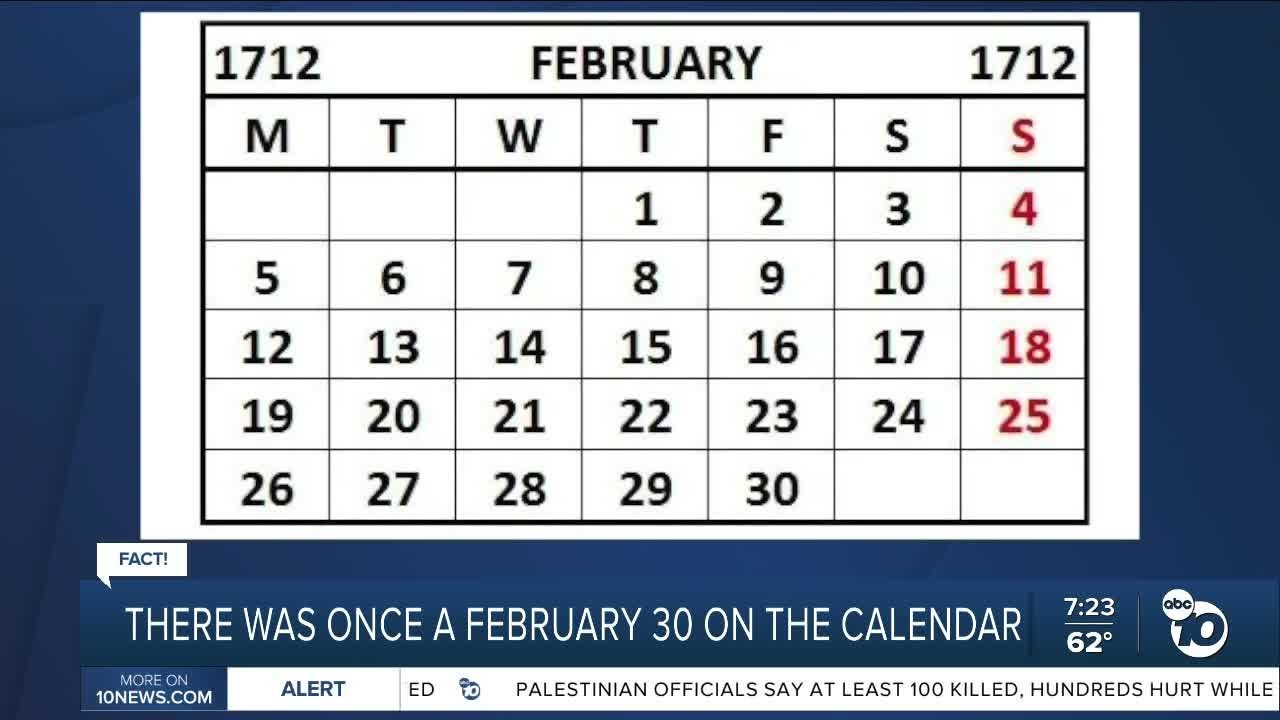 Fact or Fiction: Was there a February 30 on the calendar? - YouTube