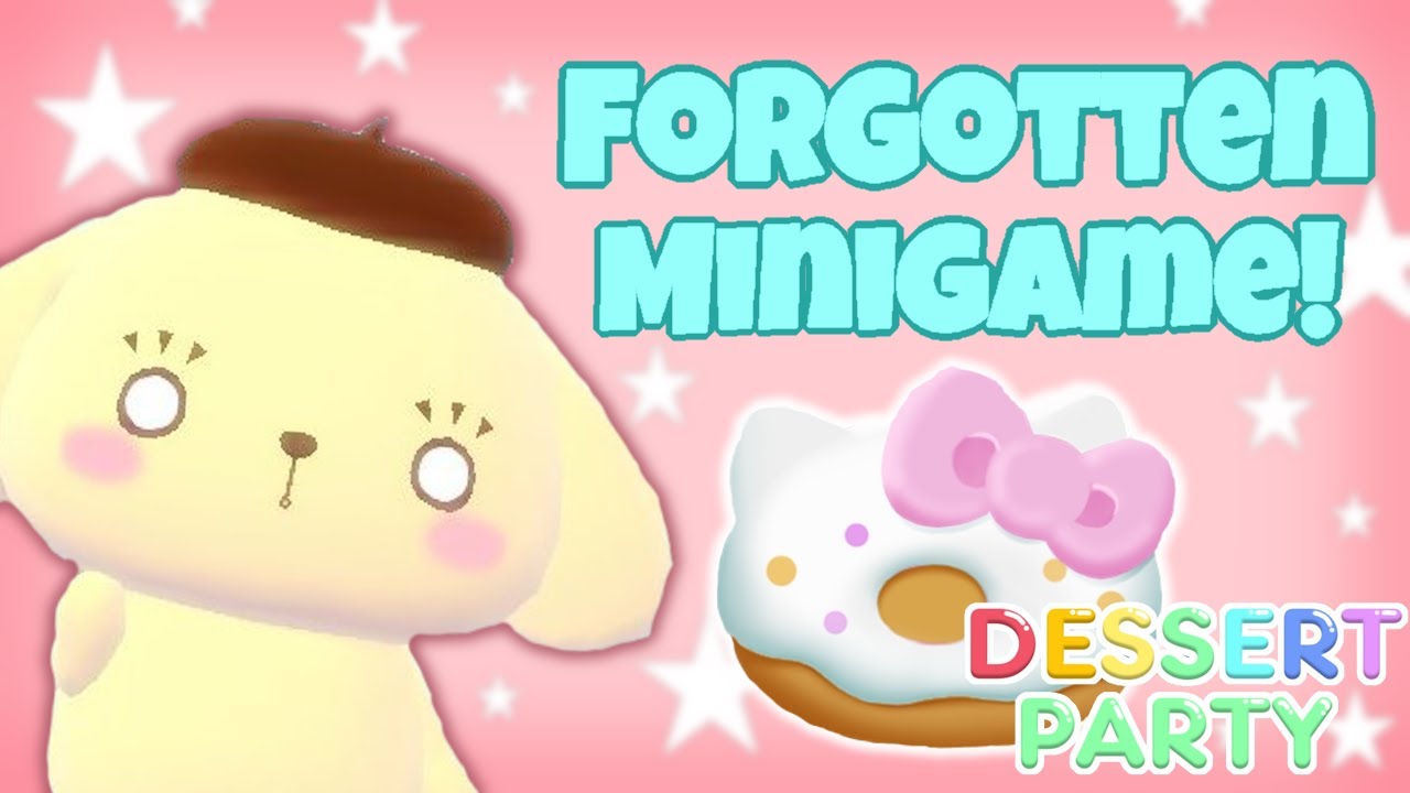 The Forgotten Minigame?! | Roblox My Hello Kitty Cafe Dessert Party ...