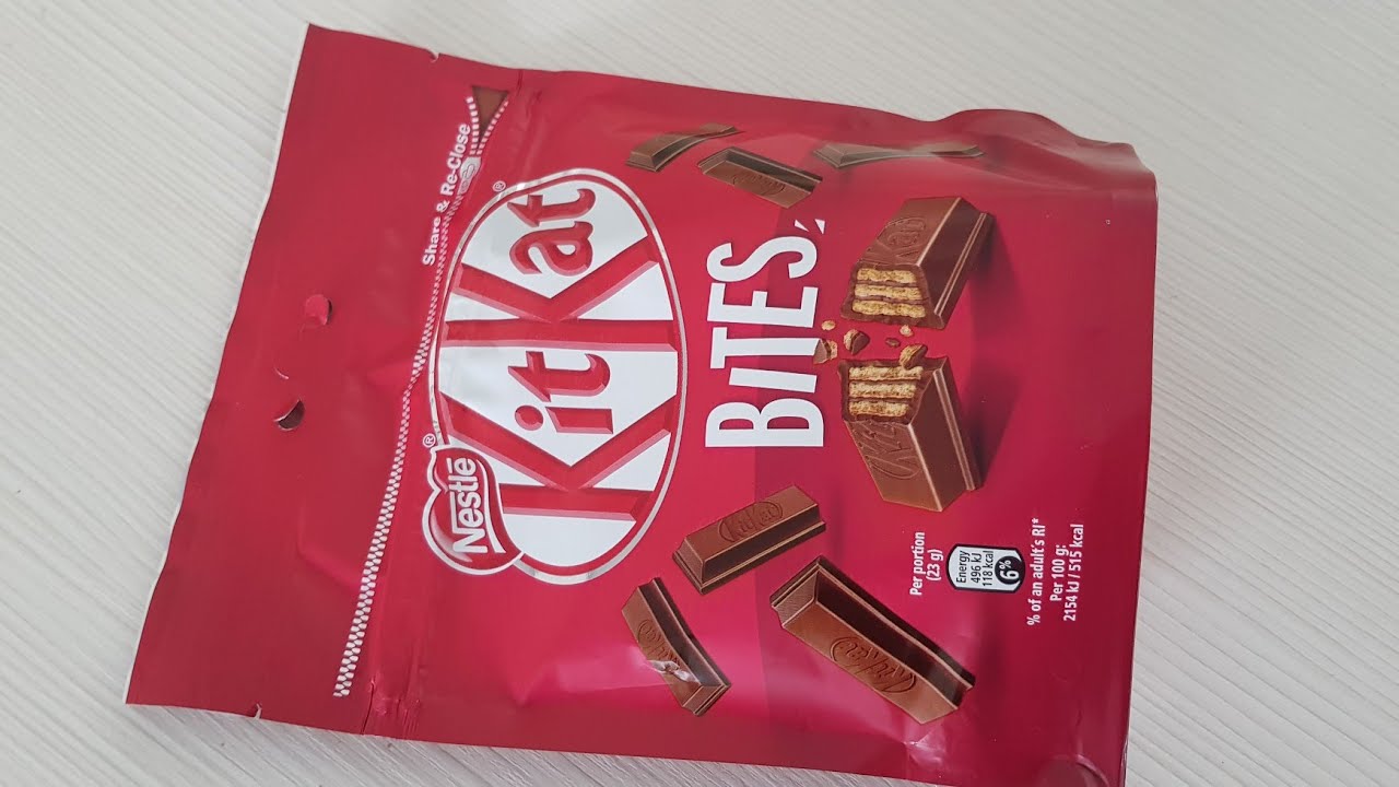 KitKat Bites Chocolate Unboxing 2020 Nestlé - YouTube