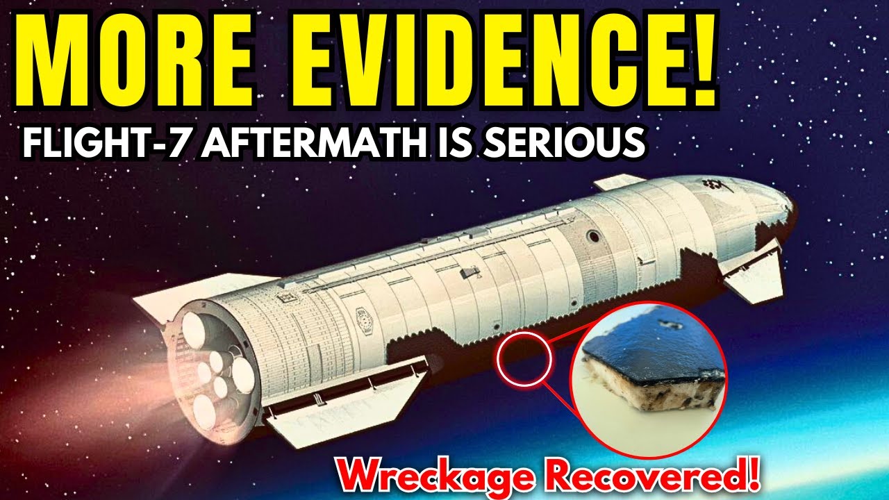 New FAA Evidence Shakes Starship Flight 7 Explosion Investigation ...
