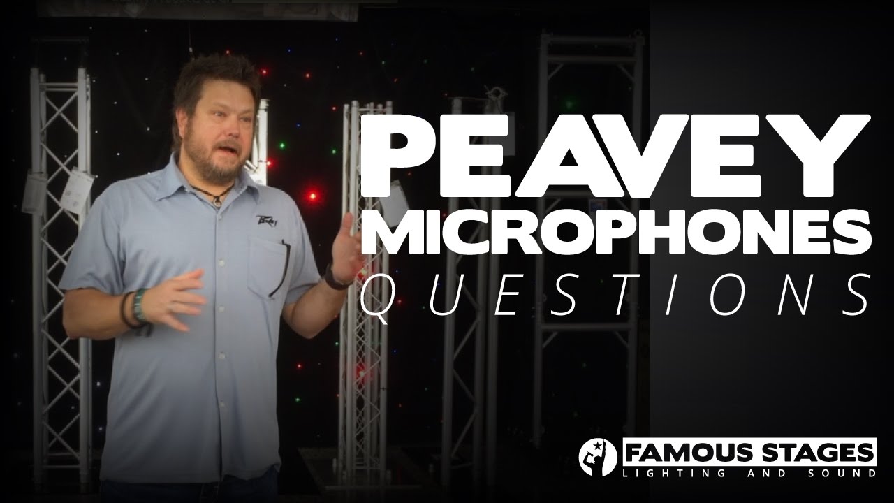 Peavey Microphone Questions - YouTube