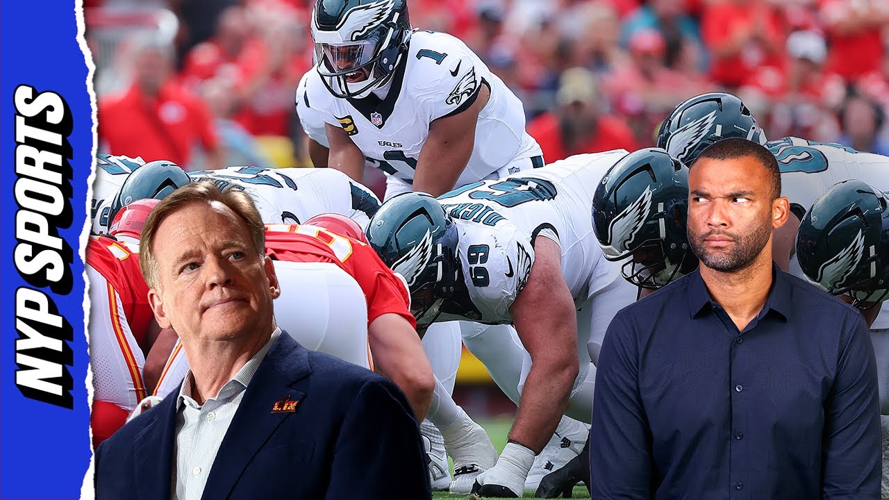 NFL ignoring BLATANT Eagles violations on Tush Pushes! - YouTube