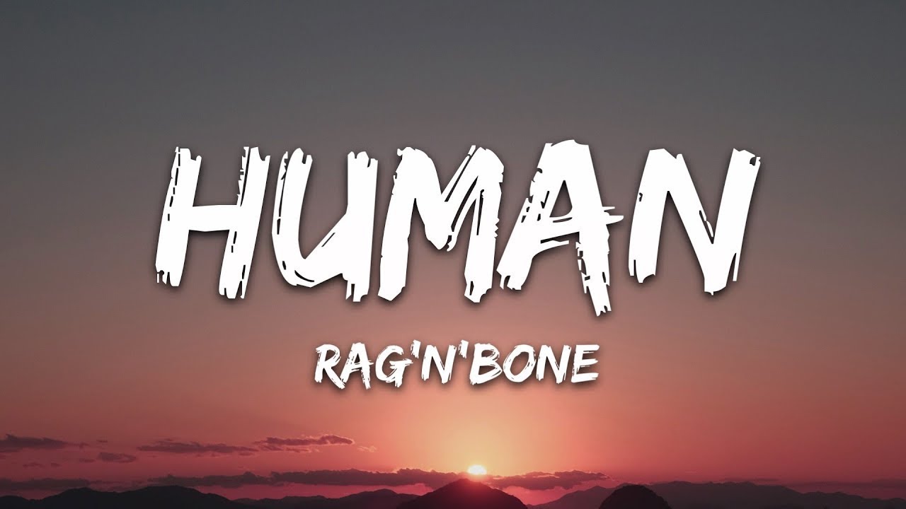 1 Hour | Rag'n'Bone Man - Human (Lyrics) Sped up | LyricFlow Channel ...