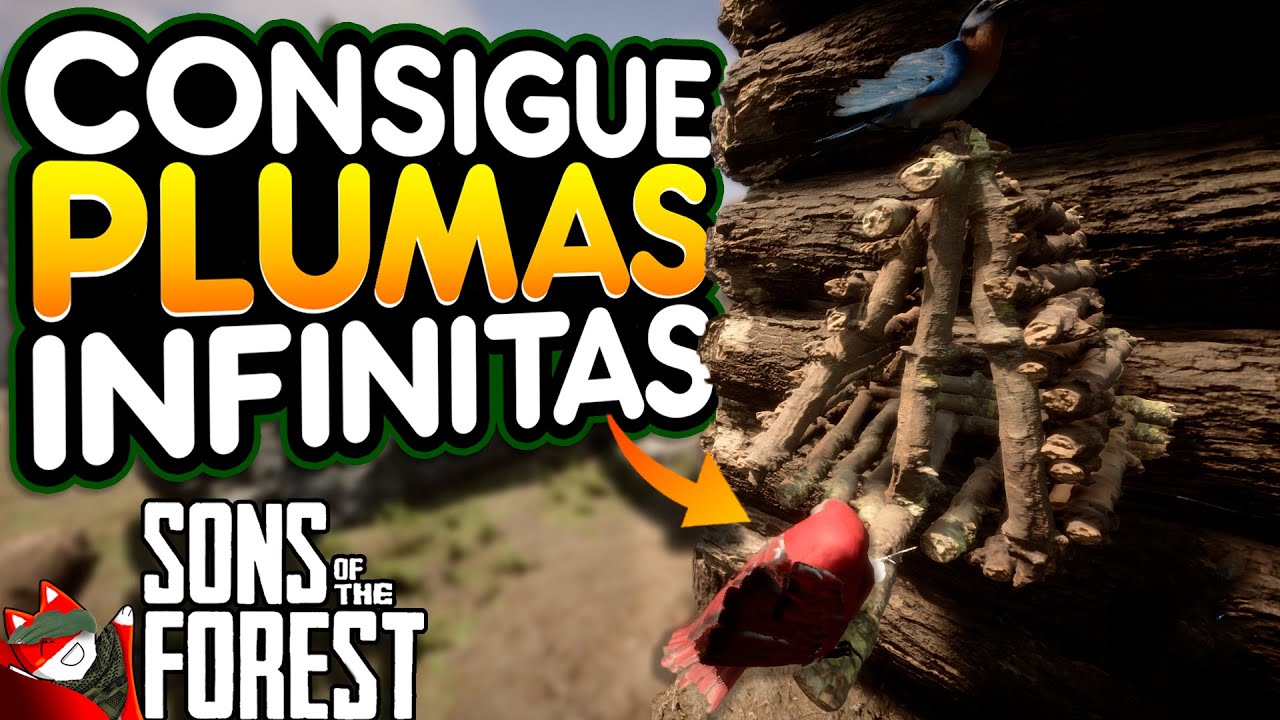 🦊 Cómo Tener PLUMAS INFINITAS en SONS OF THE FOREST - Rápido y Fácil ...