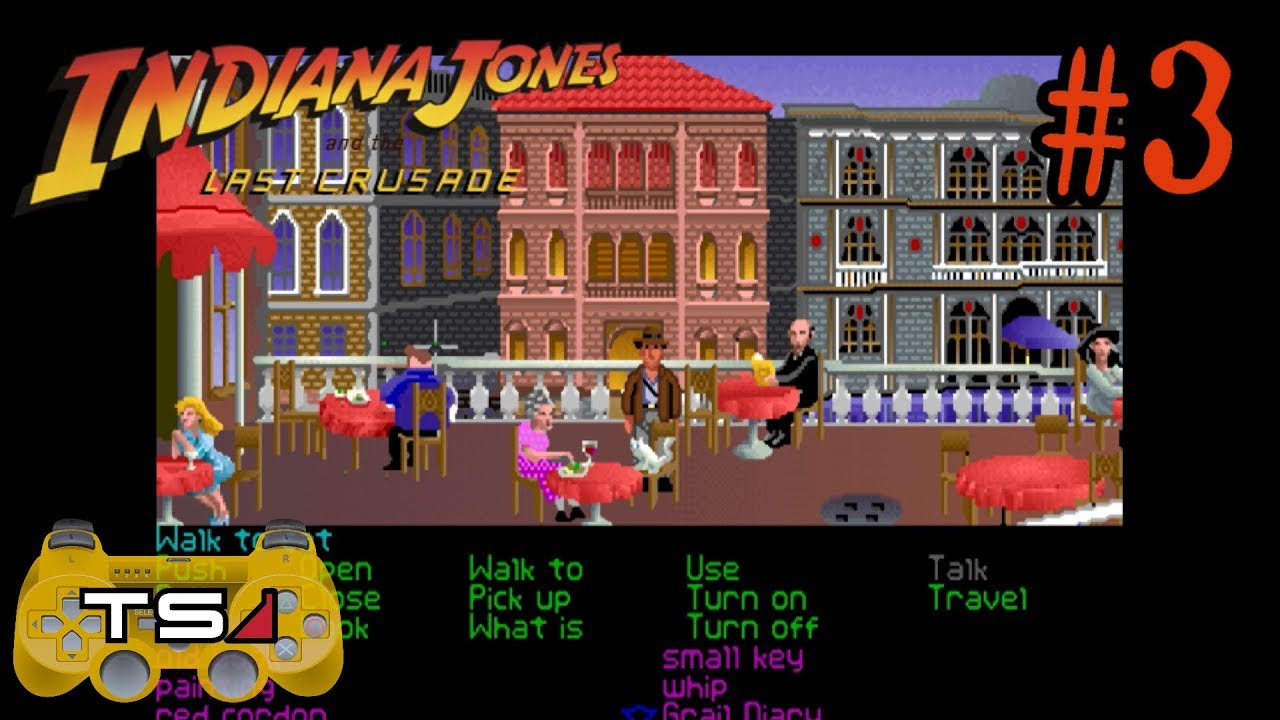 THE LIBRARY!!! - INDIANA JONES AND THE LAST CRUSADE (BLIND) #3 - YouTube