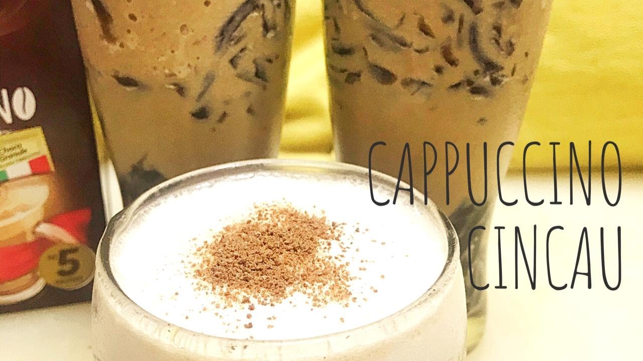 RECIPE | ICE CAPPUCCINO CINCAU - YouTube