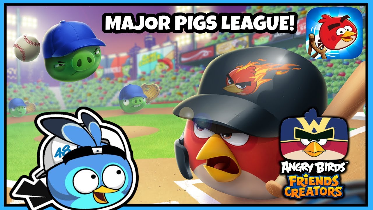 Angry Birds Friends Major Pigs League Tournament Gameplay! ⚾️ - YouTube