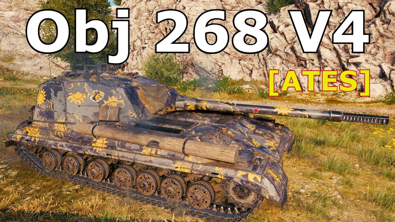 World of Tanks Object 268 Version 4 - 2 Kills 10,2K Damage - YouTube
