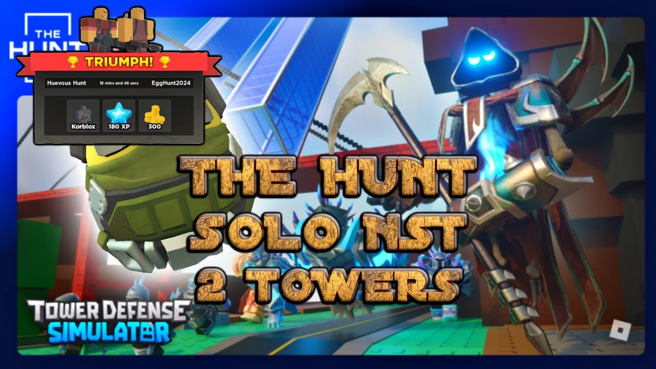 hard event The Hunt nst, solo The Hunt tds nst, how to get korblox ...