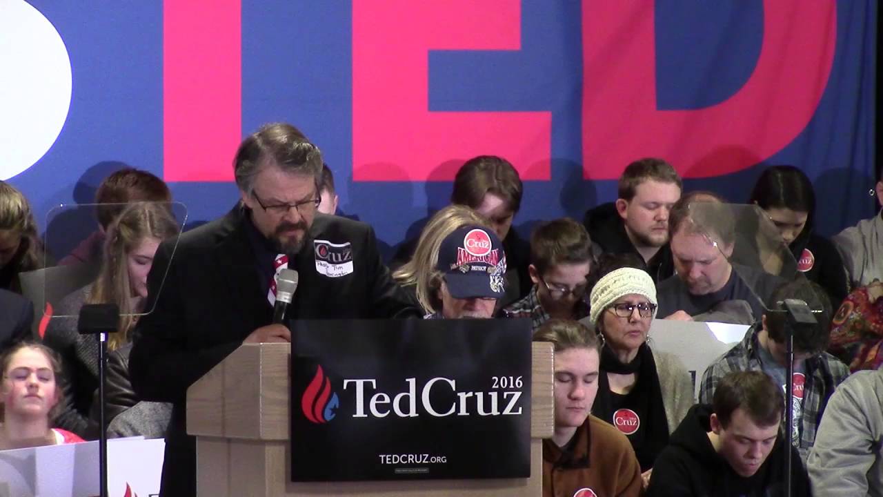 Pastor Tim Remington Invocation at Ted Cruz Rally - YouTube