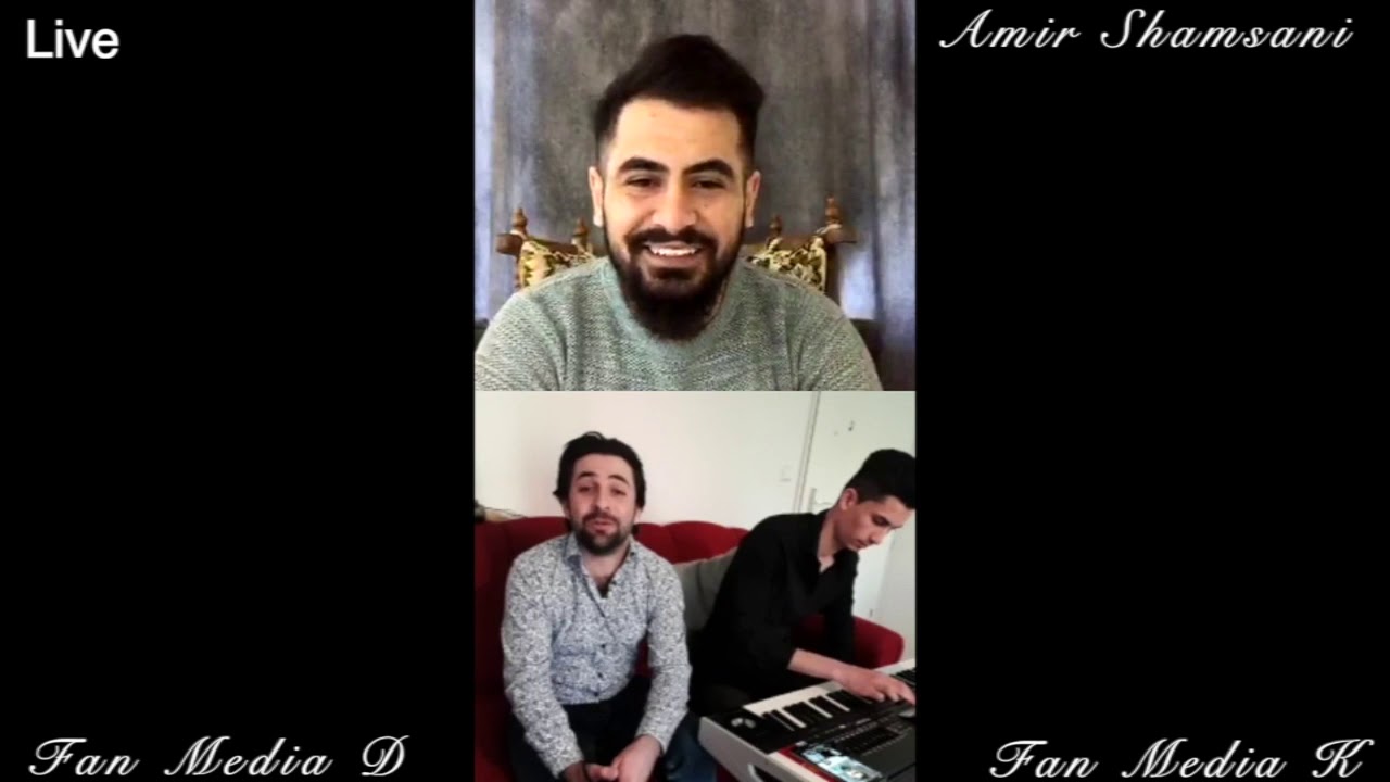 Amir Shamsani Live Mit Negervan Kameran 2020 - YouTube