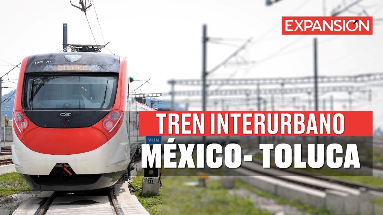 Así es el TREN INTERURBANO MÉXICO-TOLUCA | ÚLTIMAS NOTICIAS - YouTube