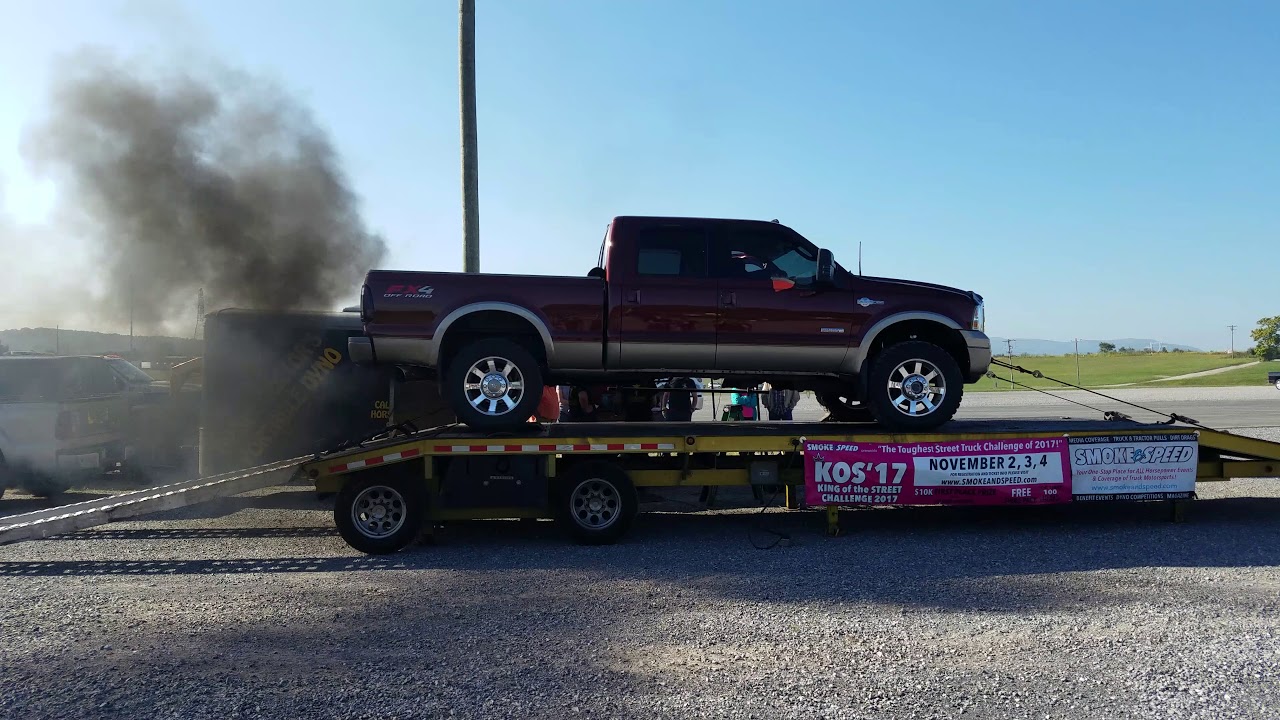 2005 6.0 King Ranch on the Dyno - YouTube