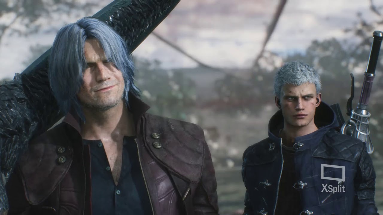 DMC 5 Brothers Dante + Vergil Cutscene - YouTube