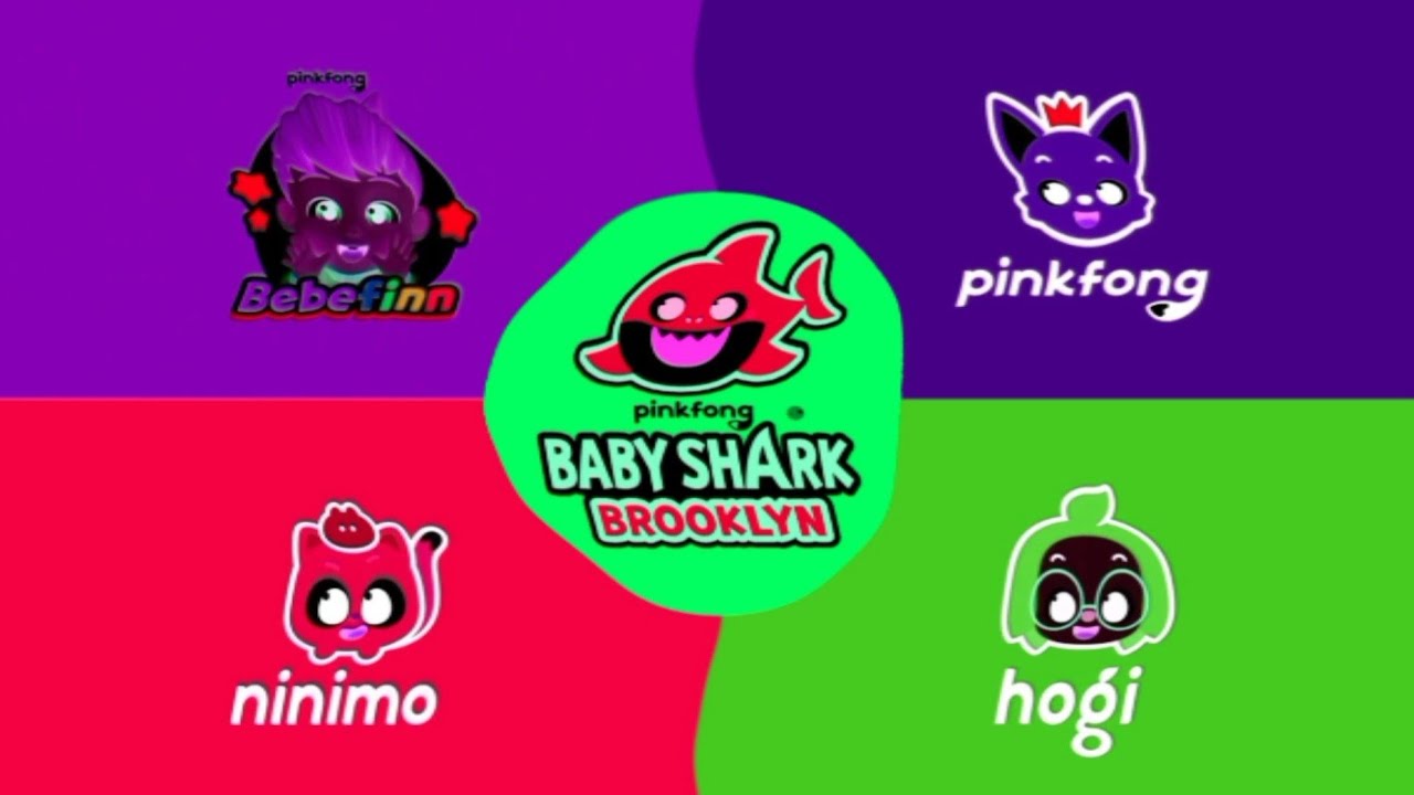 Bebefinn vs Pinkfong vs Ninimo vs Hogi vs Babyshark Intro Logo Best ...