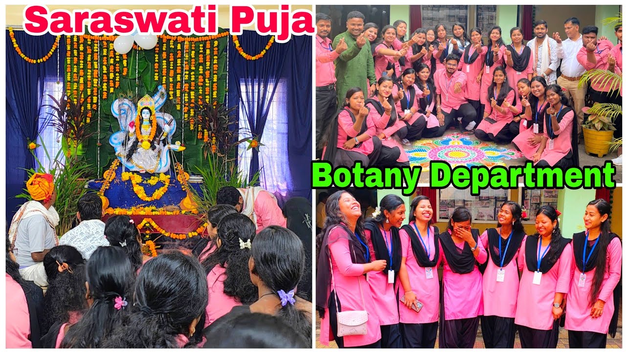 Saraswati Puja 2025||Govt Autonomous College Rourkela||Basant Panchami ...