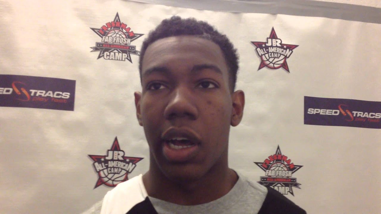 Jalen Butler Fab Frosh Camp - YouTube
