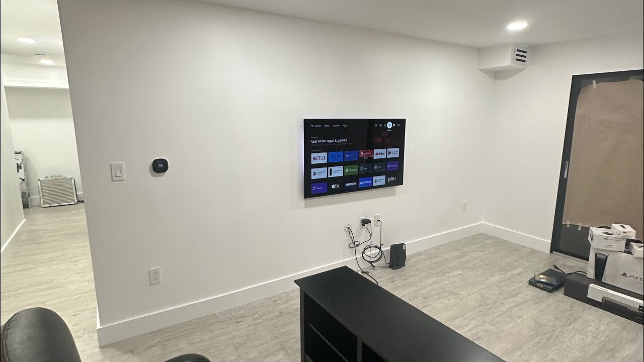 Mounting The Sony A9G With The SU-WL855 Ultra Slim Mount - YouTube