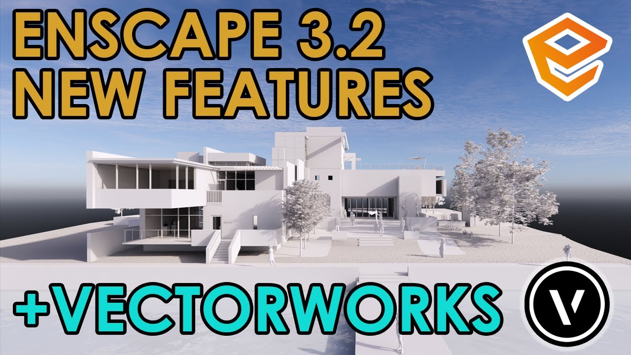 Enscape 3.2: "DYNAMIC" Asset Placement For Vectorworks - YouTube