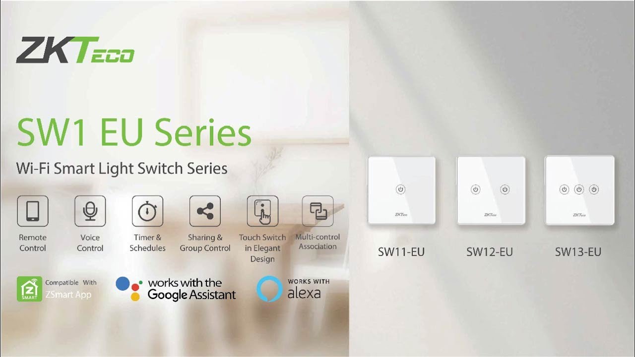 Smart Switch Series | Smart Home Security - YouTube