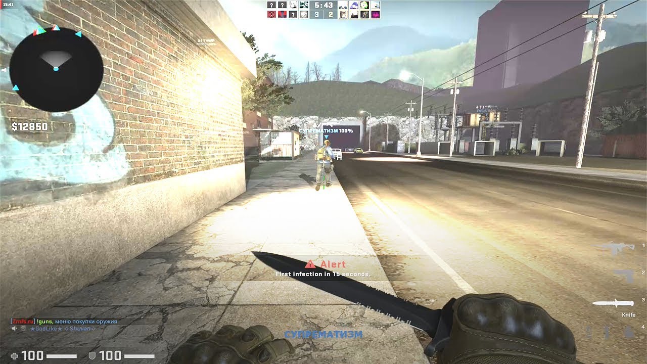 CS GO - Zombie Survival Mod - zm_muhosransk_reborn_v3-ZFS - YouTube