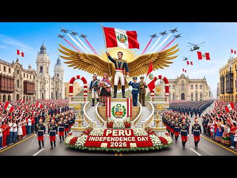 🇵🇪 Perus Unabhängigkeitstag 2026 | Große Nationalfeier, Te Deum & Parade in Lima | Komplette Veran