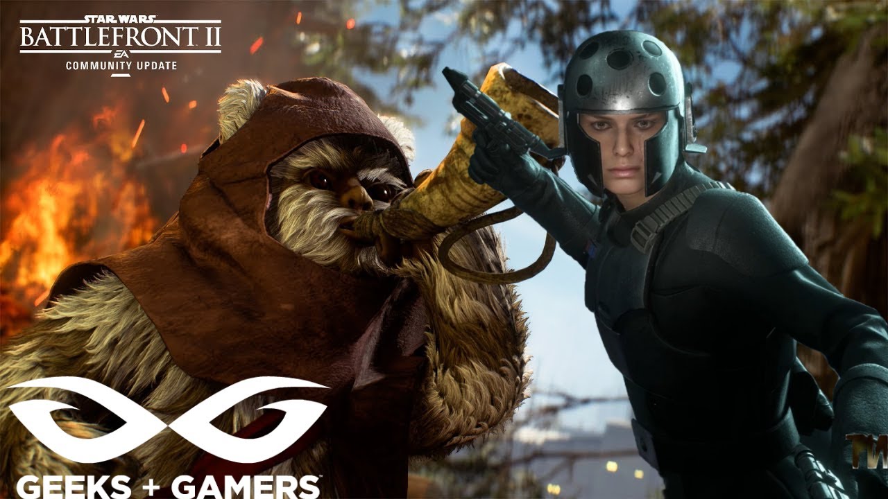 Star Wars Battlefront 2 The Age Of Rebellion Update! | Ewok Hunter And ...