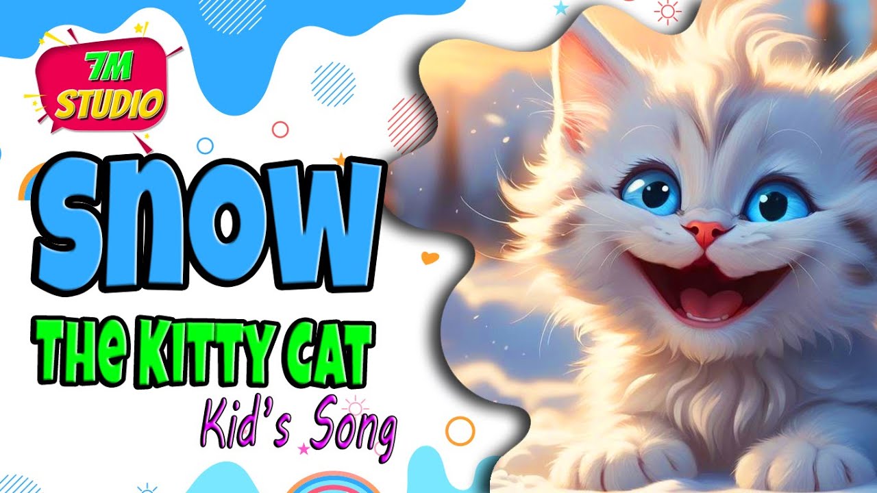 Kitty Cat Song | Fun and Playful Nursery Rhyme Song for Kids #kidssongs ...