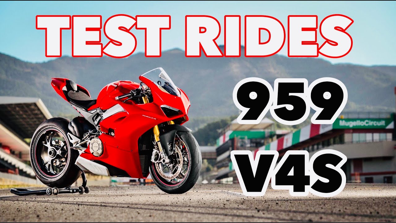 2019 Ducati 959 and 2019 Ducati V4S Test / First Ride Impressions (Mind ...