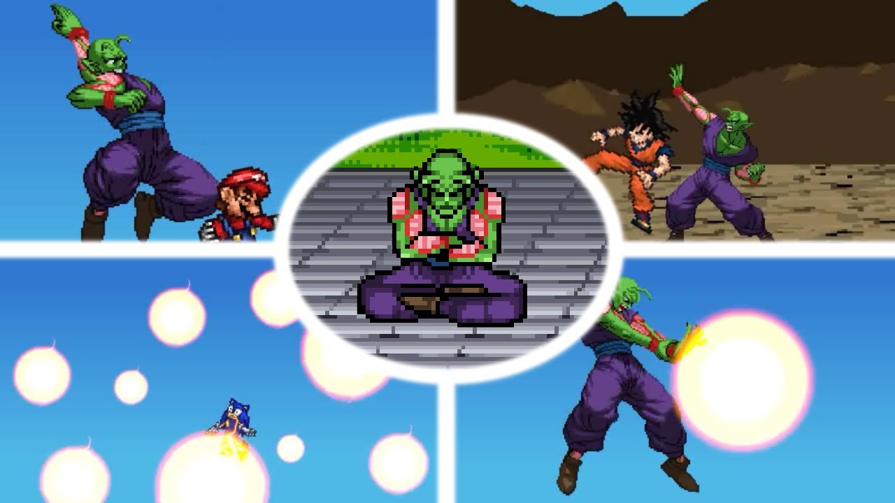 Every Character's Reaction To Piccolo's Final Smash | SSF2 Mods - YouTube