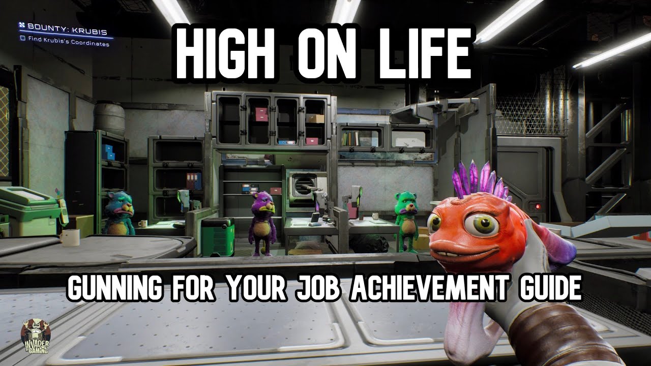High On Life Gunning For Your Job Achievement Guide - YouTube