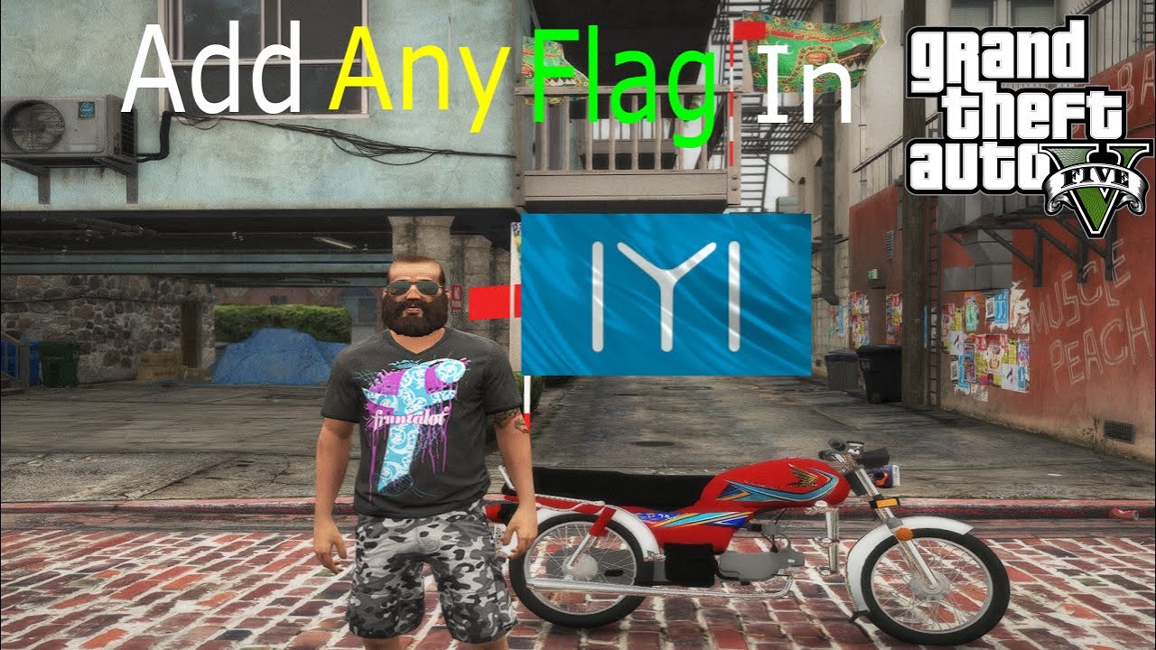 How to make any flag for Gta 5 | Add any flag in Gta 5 | Ashraf Bhai ...