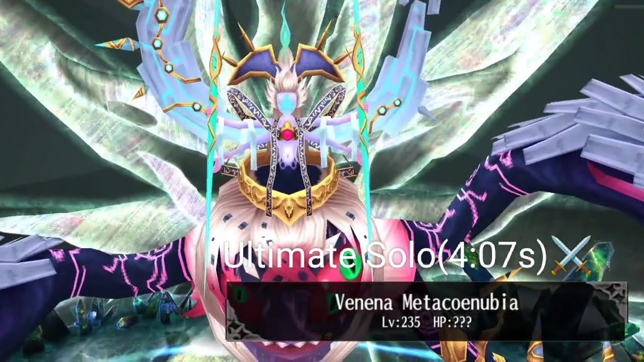 Toram Online- Venena Metacoenubia Ulti vs Dual Sword AGI Solo(4:07s ...