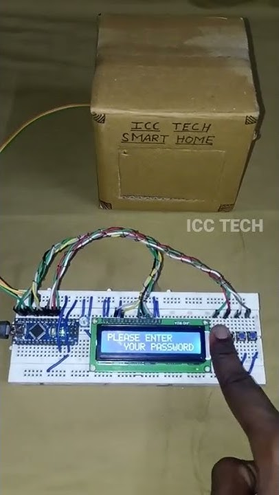Arduino Based Security System #icctech - YouTube