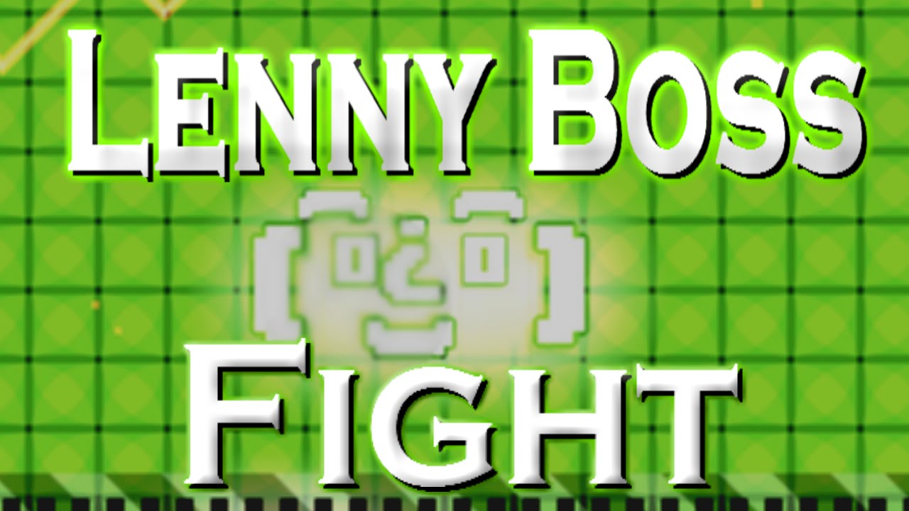Geometry Dash: Lenny Boss Fight (COOL LEVEL) By - ReallyCZ933 - YouTube