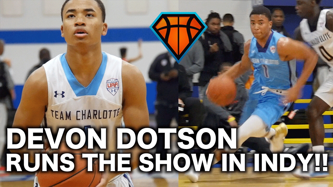 Devon Dotson RUNS THE SHOW for Team Charlotte in Indy!! | Full ...
