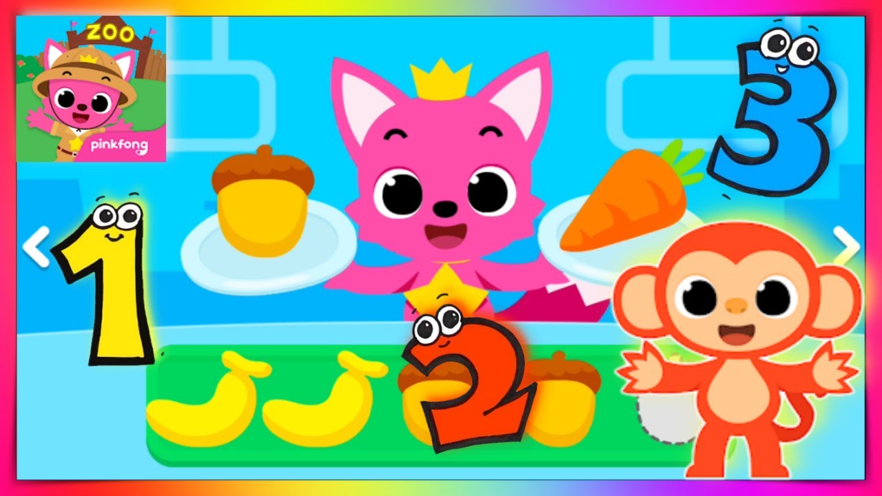 Números Zoo Pinkfong ¡Aprende a contar a través de divertidas ...